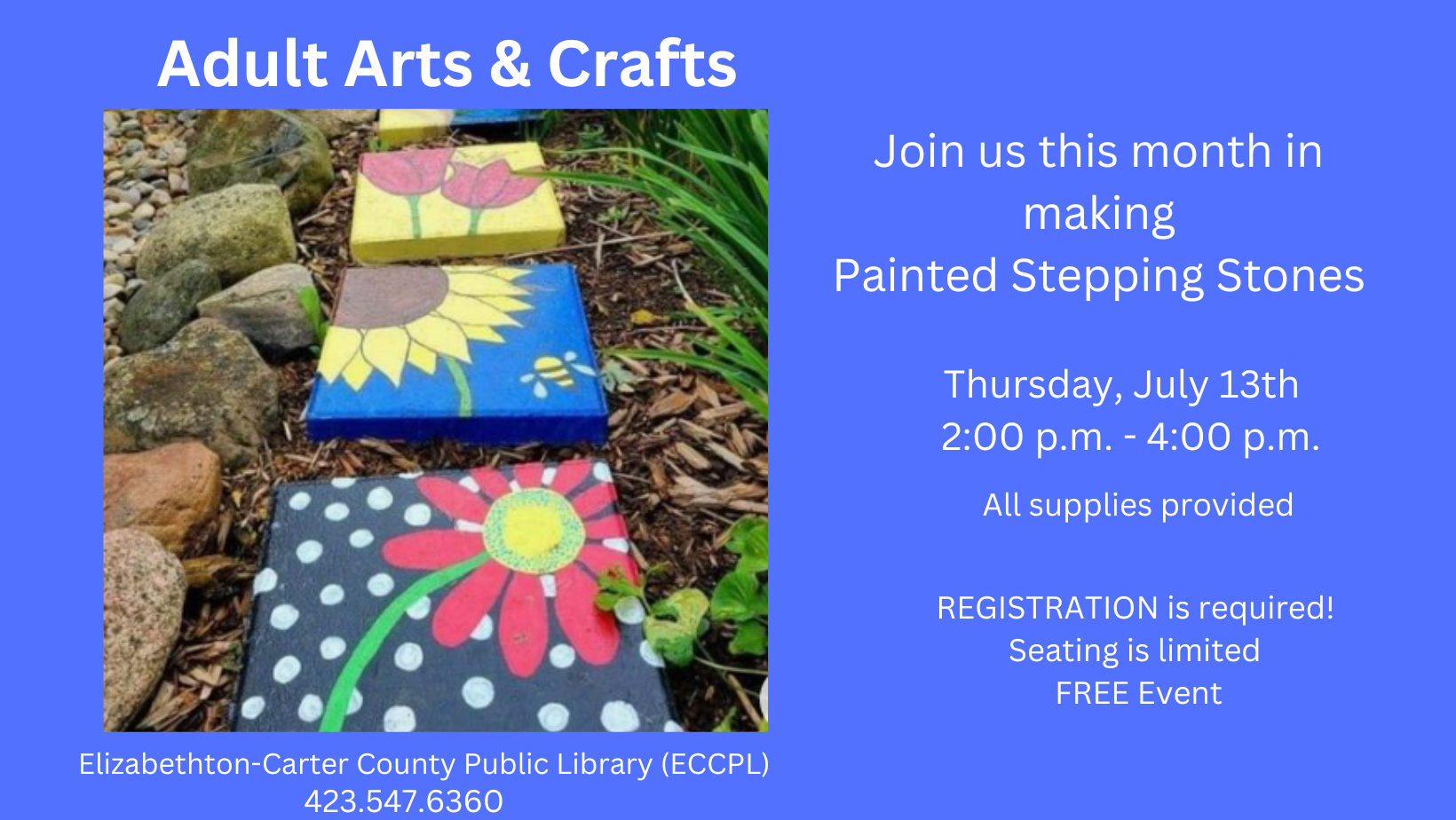 Arts & Crafts - Elizabethton-Carter County Public Library