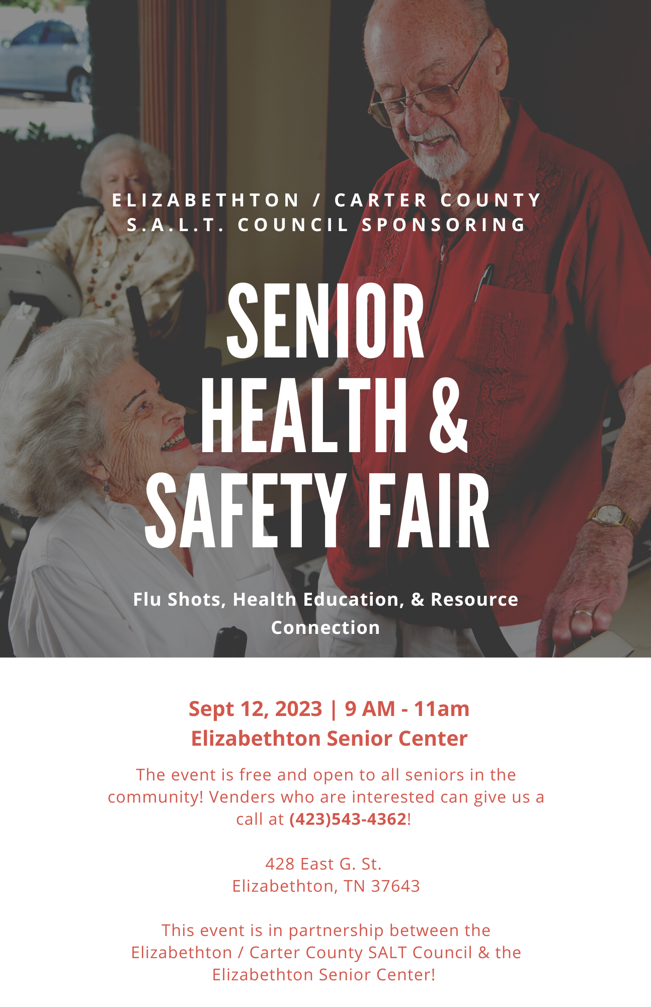 Senior Health & Safety Fair - Elizabethton-Carter County Public Library