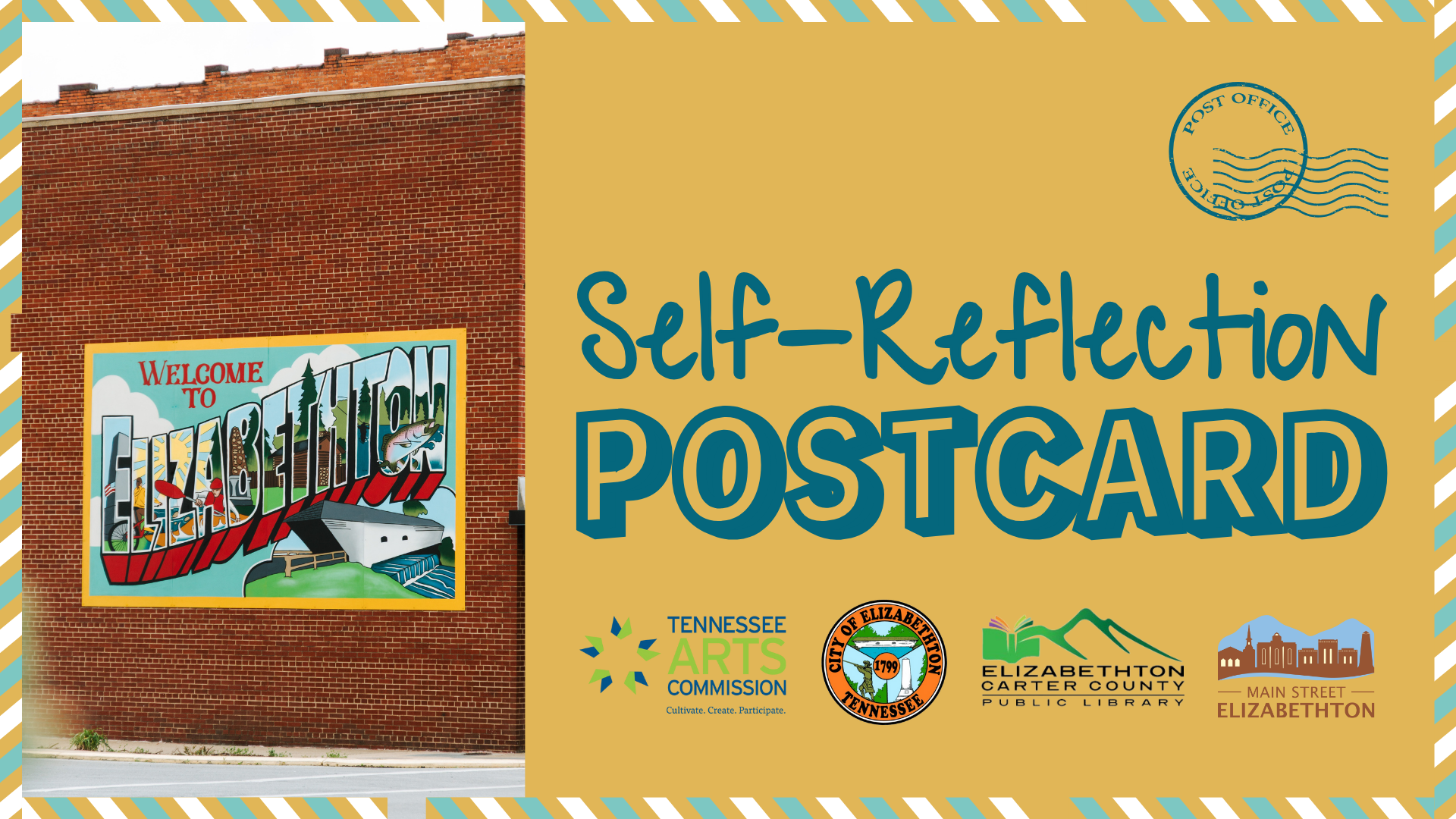 Self-Reflective Postcard Craft - Elizabethton-Carter County Public Library